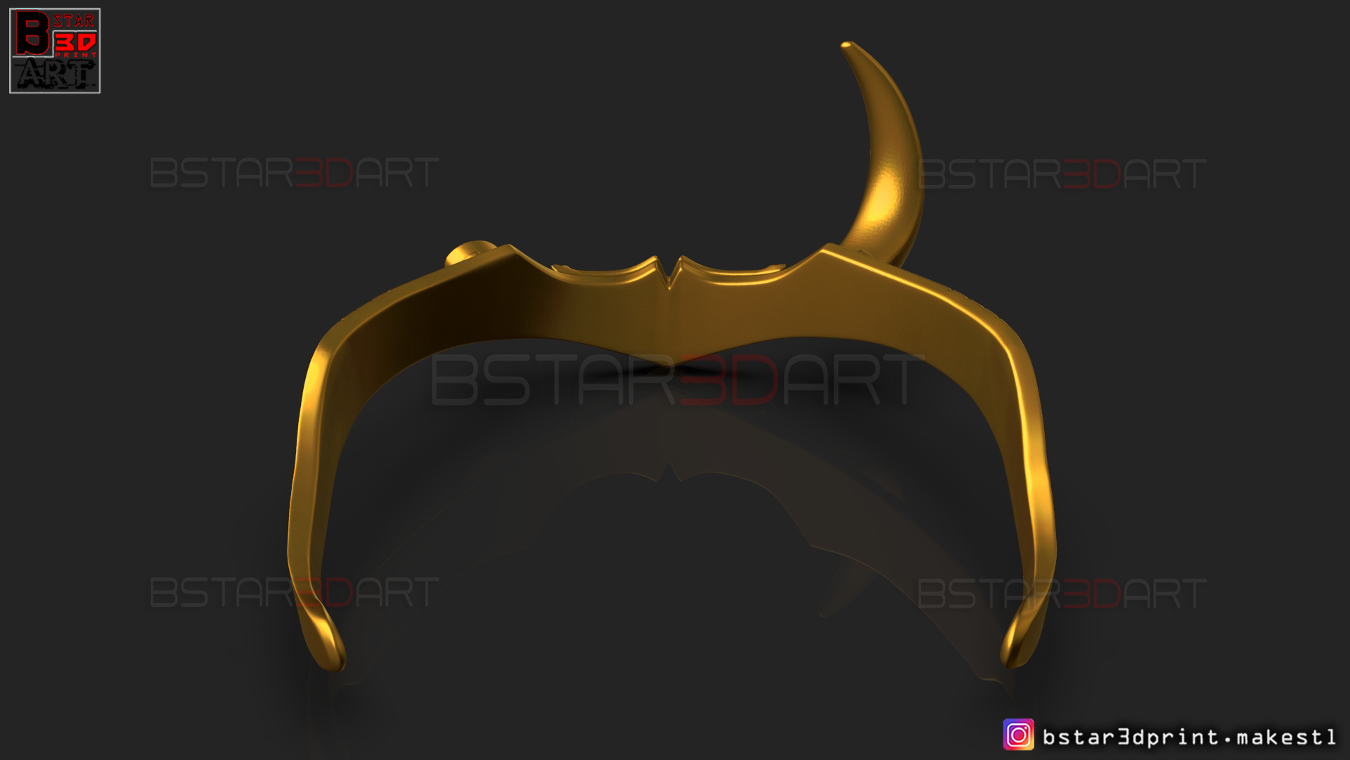 STL file Lady Loki Crown - Variant - Sylvie Laufeydottir - High Quality ...