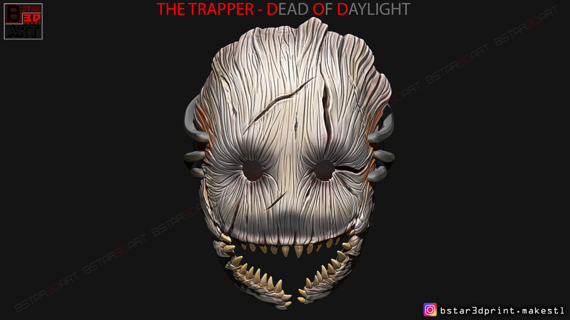 STL file The Legion Frank Mask - Dead by Daylight - The Horror Mask 3D ...