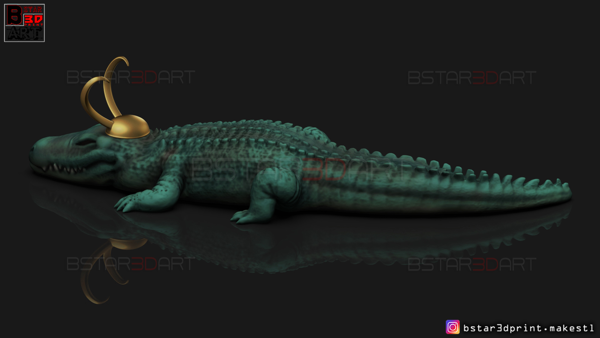 STL file Alligator LoKi - LoKI TV series - Marvel Comics 🐊 ・3D printer ...
