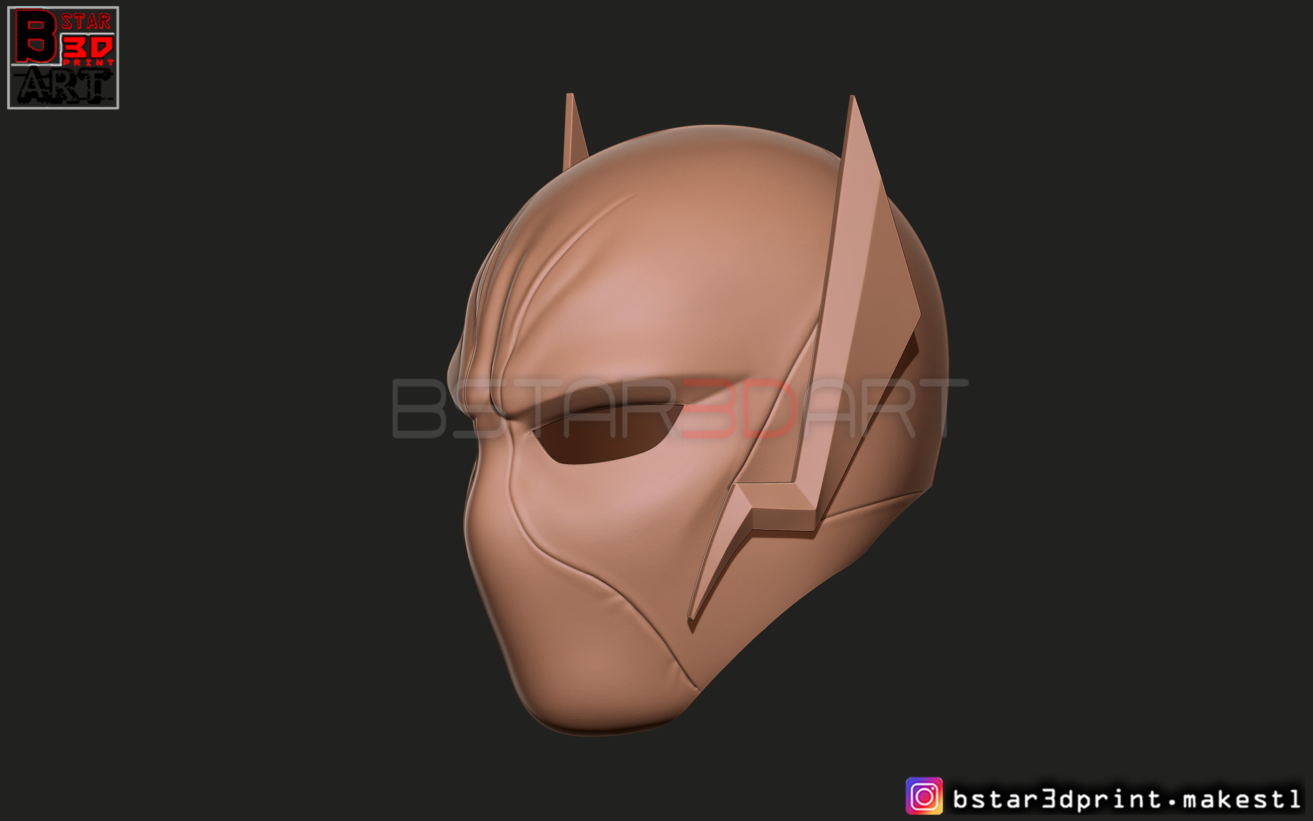 STL file Godspeed Mask - Flash God Season 6 - Flash cosplay helmet 🪖 ...