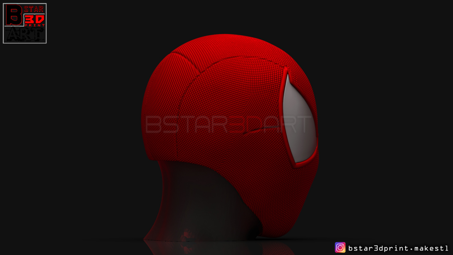 STL file Scarlet Spider mask -Spider man Helmet - Marvel comics 🕷️ ・3D ...