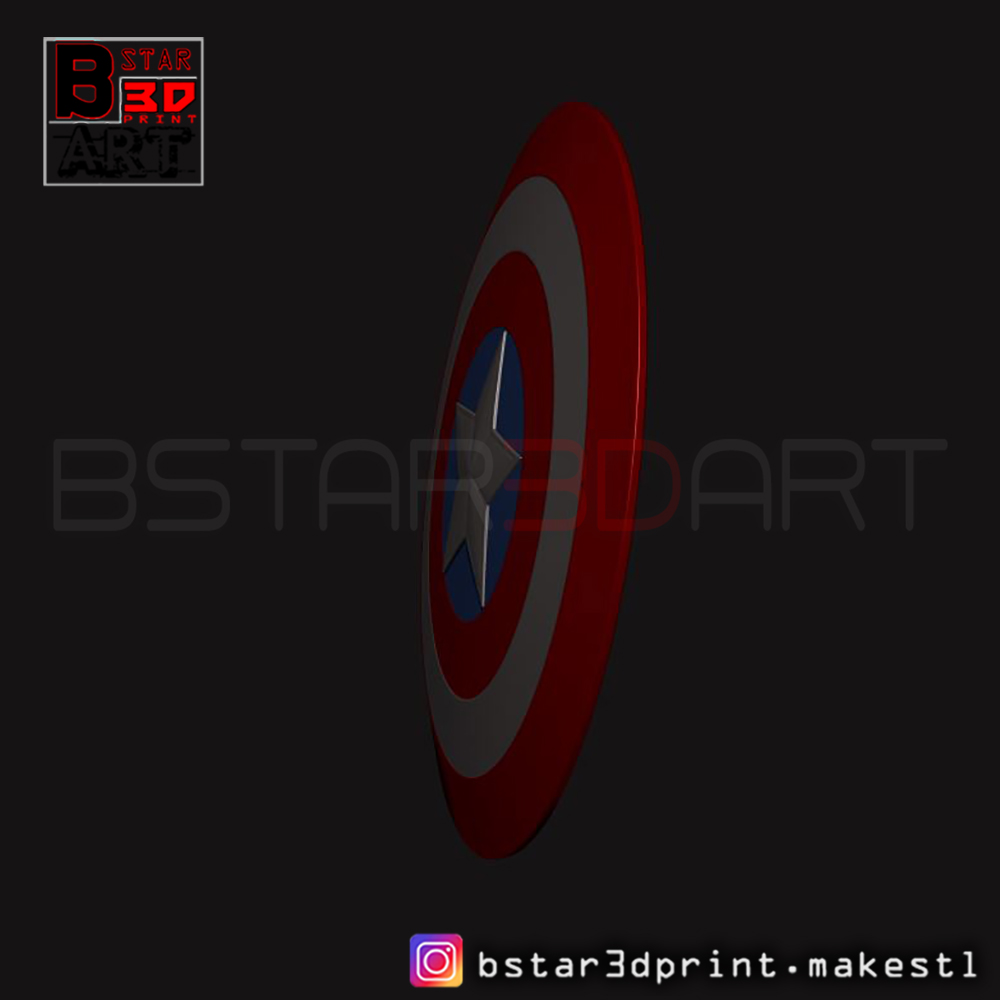 🛡️ The captain America Shield - Infinity War - Endgame - Marvel・ STL ...