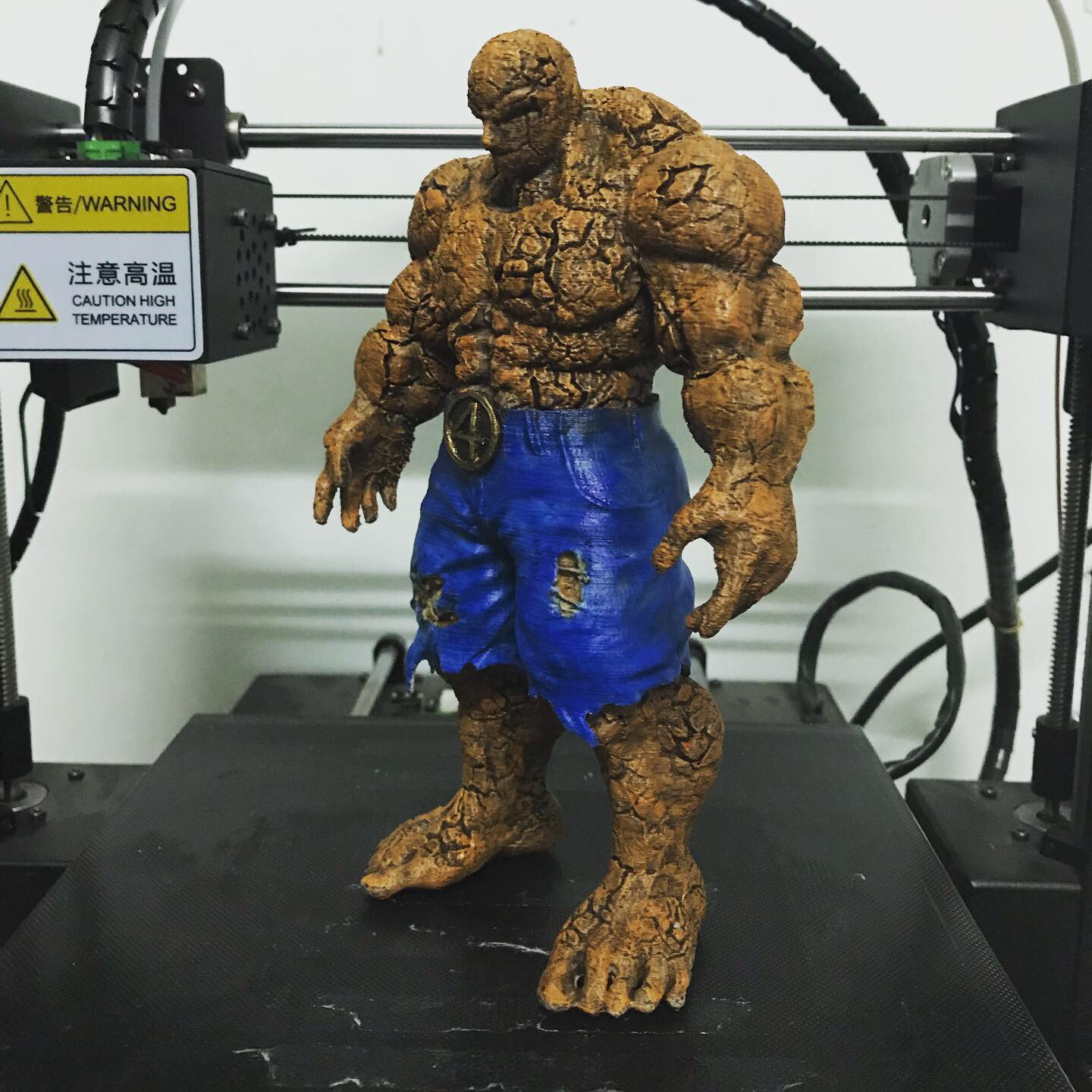 STL file The Thing - Fantastic Four - Marvel 🦸 ・3D printing idea to ...