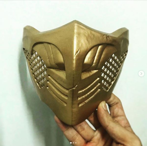 STL file Mortal Kombat X - Scorpion's mask For Cosplay 🕹 ・3D printable ...