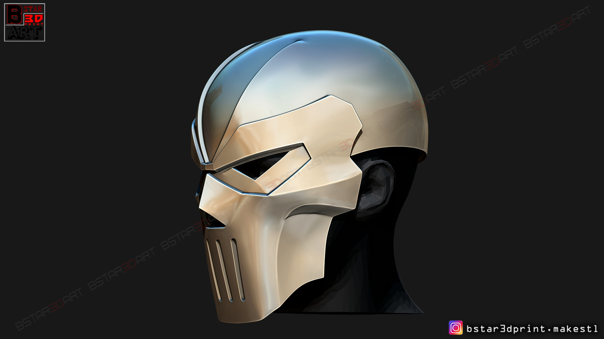 STL file Phantasm Helmet - Casey Jones Mask 🪖 ・3D printer design to ...