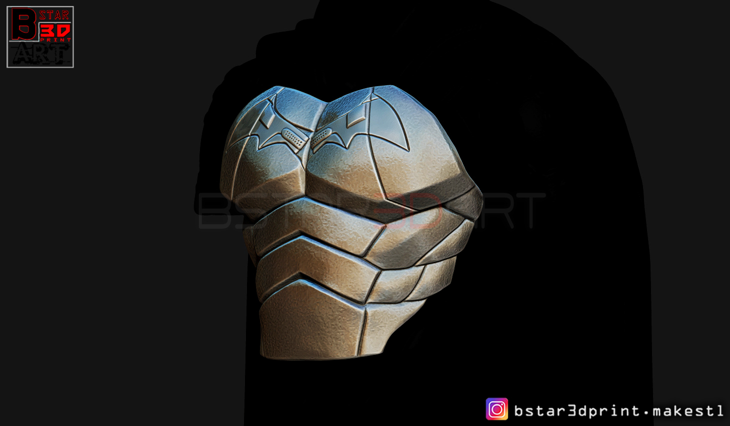 👫 Batman Chest Armor - Batman 2021 - Robert Pattinson・ STL File for ・Cults