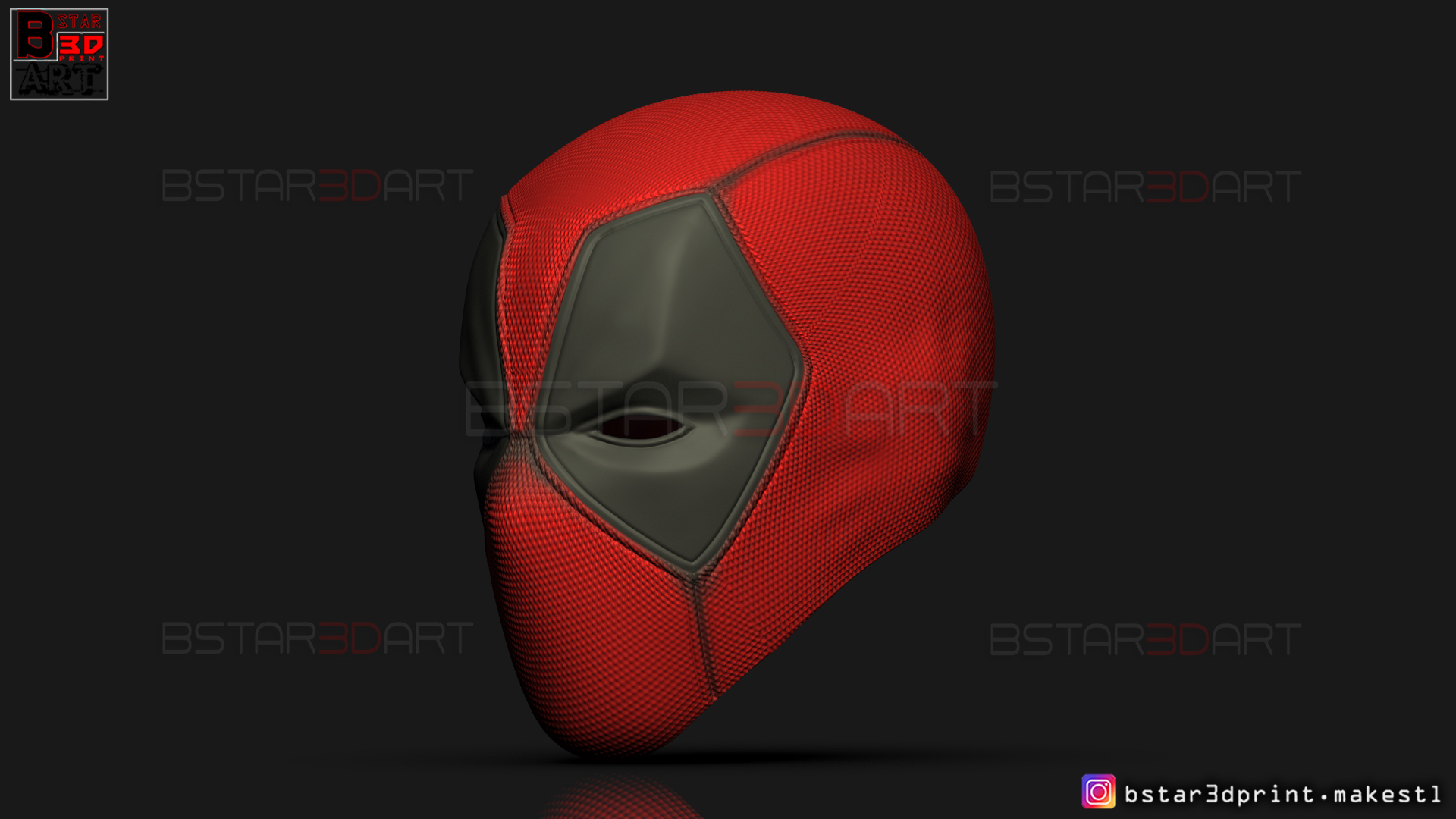 STL file Deadpool Mask - Marvel comics 3D print model 🪖 ・3D printer ...