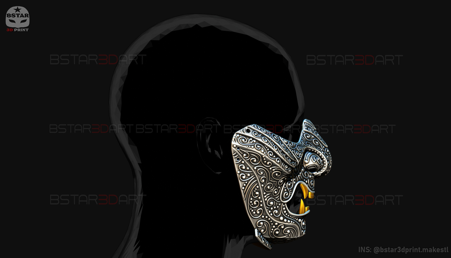 👻 Ghost Of Tsushima - Ghost Mask Carved - Samurai Cosplay Mask・Archivo ...