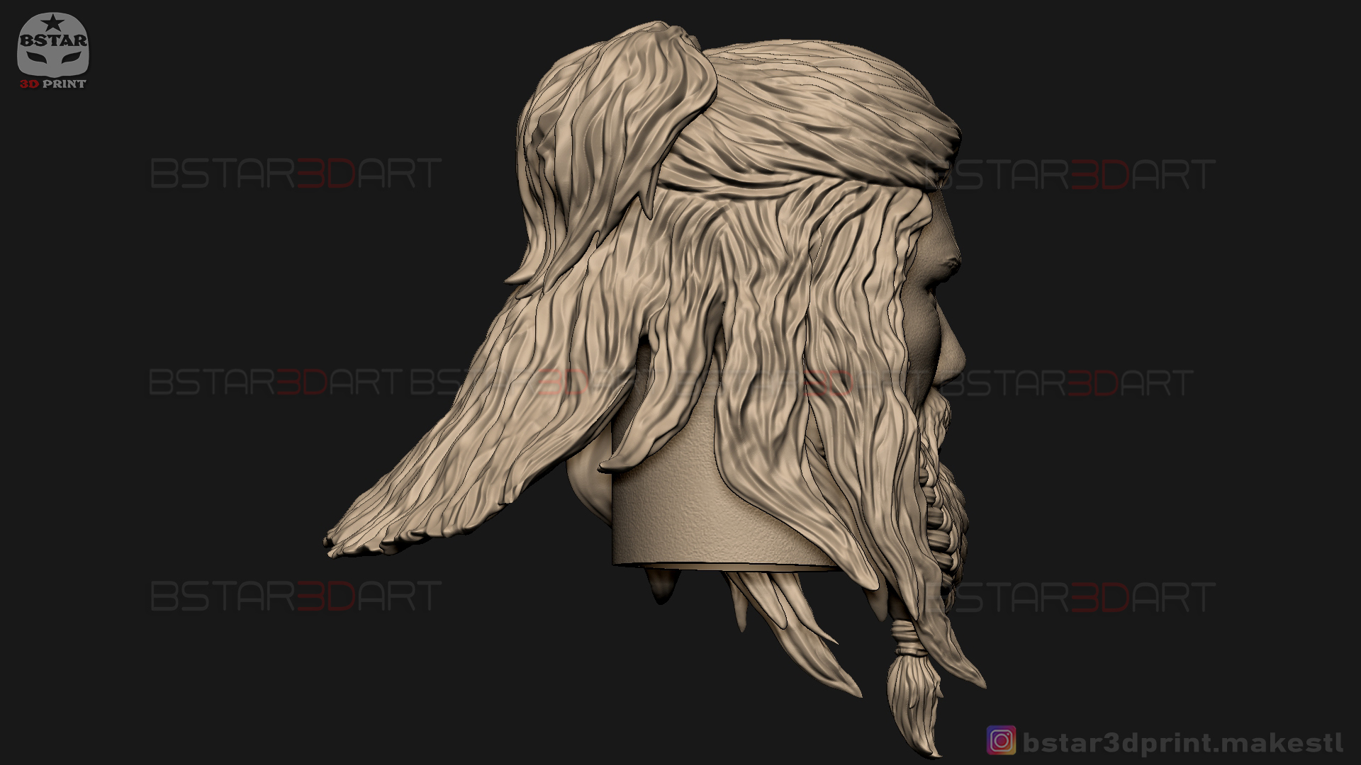 🦸 Thor Head - Chris Hemsworth - Avenger - Endgame 3D print model・ STL ...