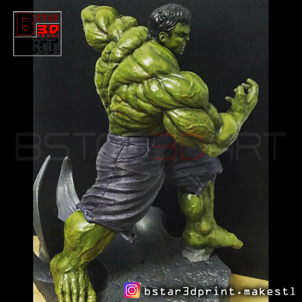 3D printable SUPER HULK - Super Hero - Marvel • made with Anycubic・Cults