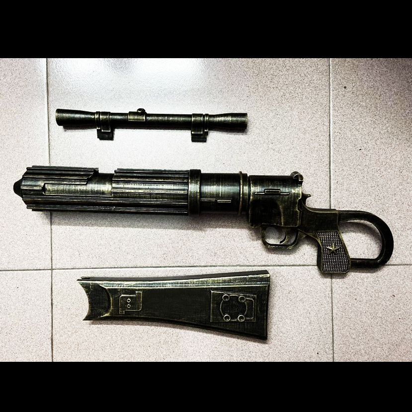 3D printing Boba Fett blaster - EE 3 - Carbine Rifle - Star Wars ...
