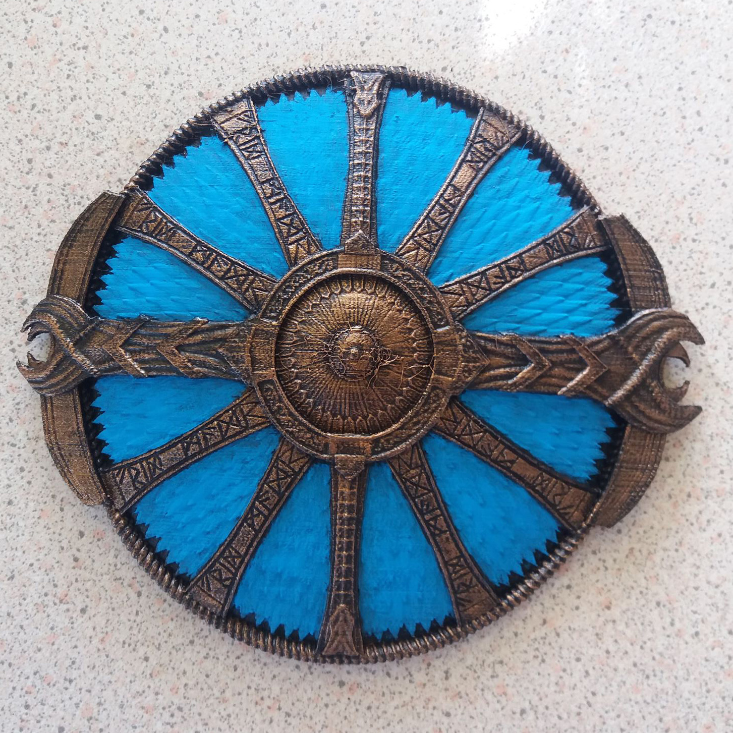 3D printed Shield of Kratos - Guardian Shield - God of War・Cults