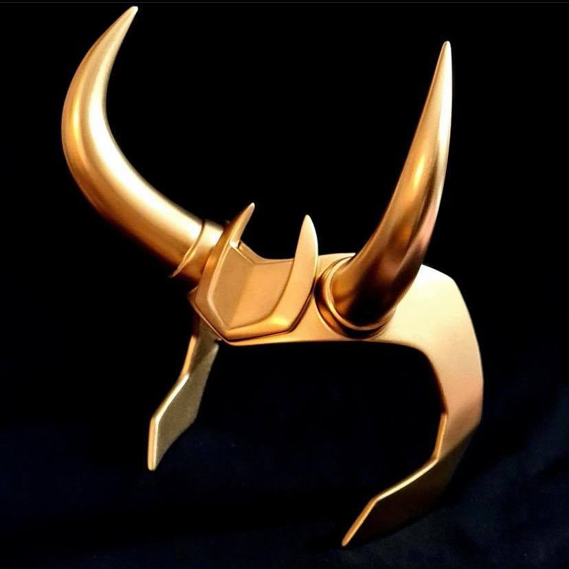 3D-печать работы Loki Crown - Loki Mask - TV series 2021 3D print model ...