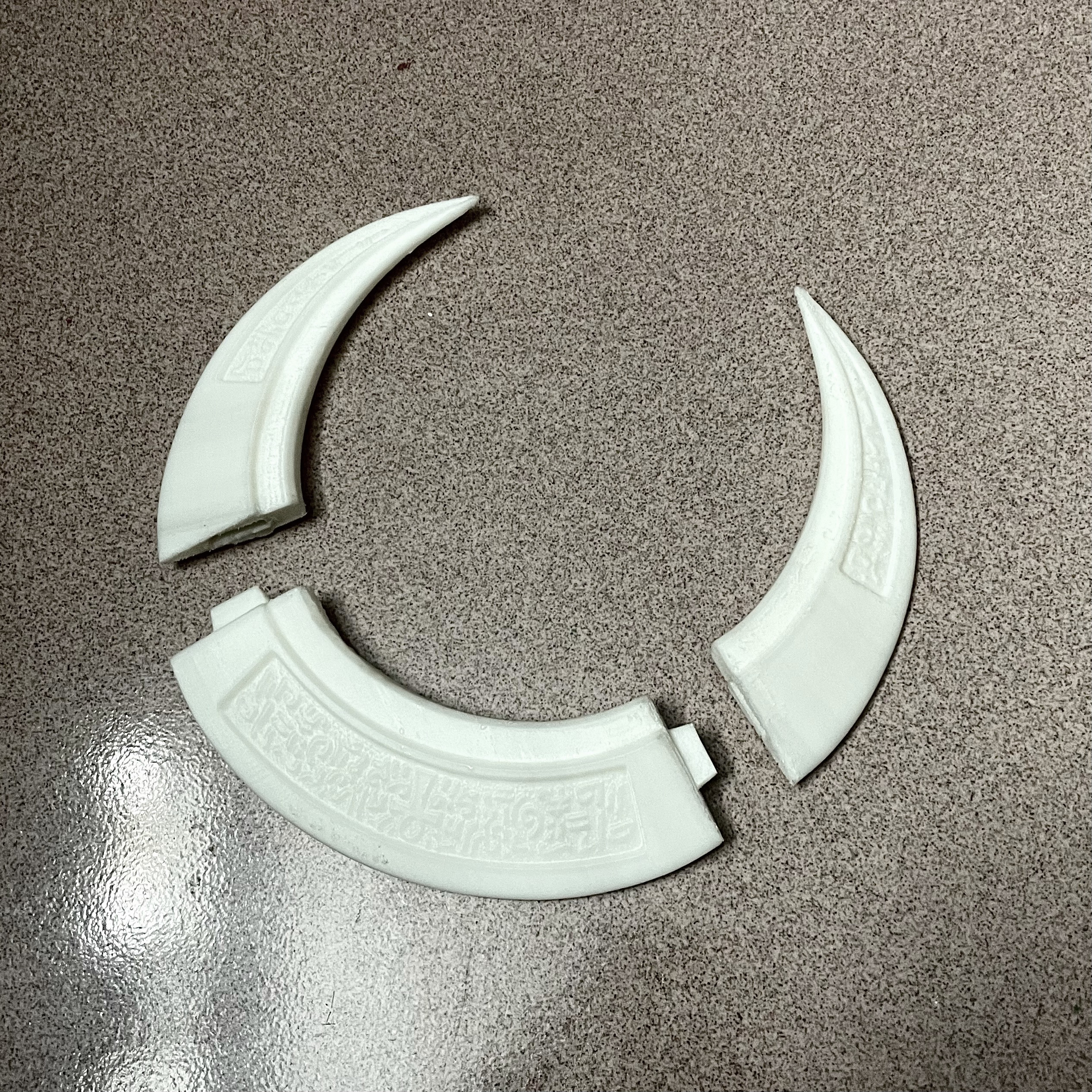 3D printable The Crescent Darts - Moon Knight Weapon - Marvel Comics ...