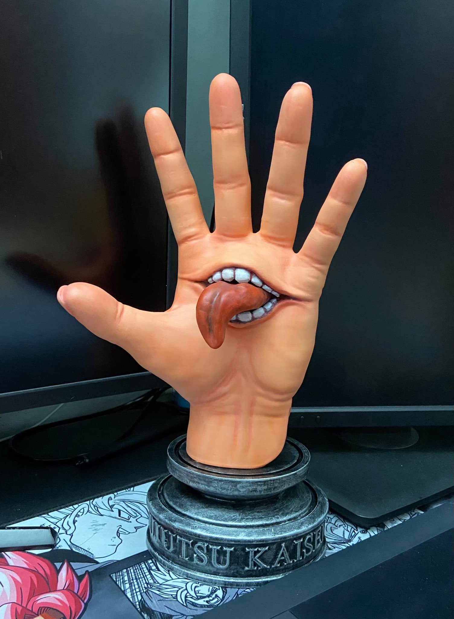 Sukuna mouth hand tattoo - Bronctattooaus.com