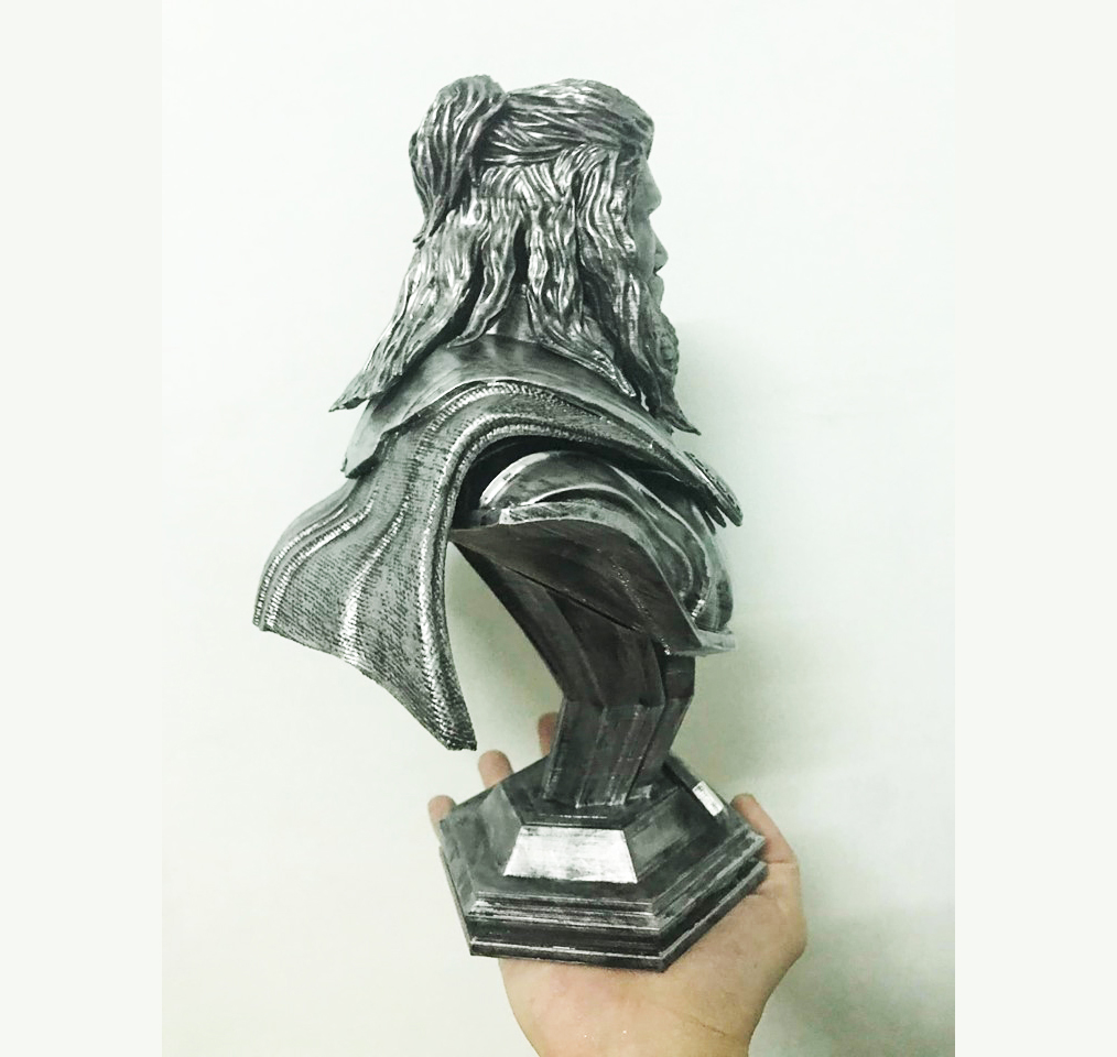 3D printed Thor Bust Avenger 4 bust - Infinity war - Endgame - Marvel ...