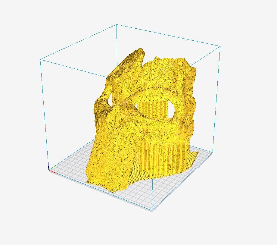 3D printing Death Mask - Darksiders 3D print model • made with Anycubic ...