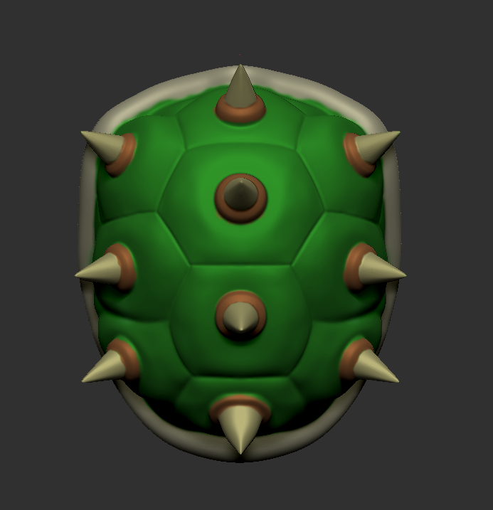 STL file Bowsette Shell 🐚 ・Design to download and 3D print・Cults