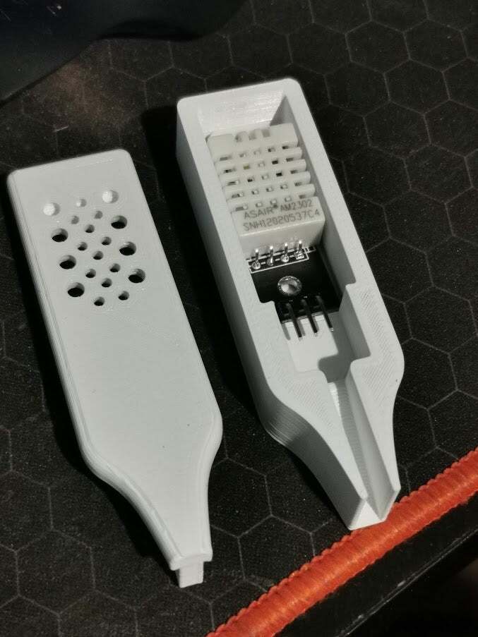 Free STL file DHT22 & AM2302 case 🔧 ・3D printer model to download・Cults