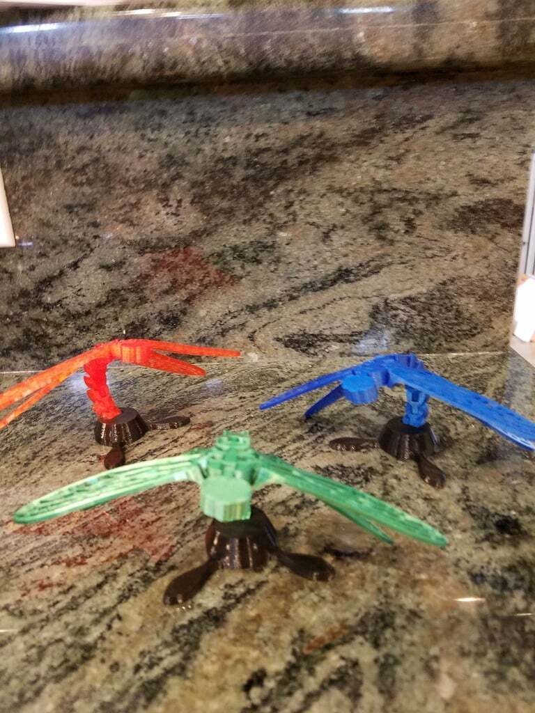 3D printing Floppy Dragonfly・Cults
