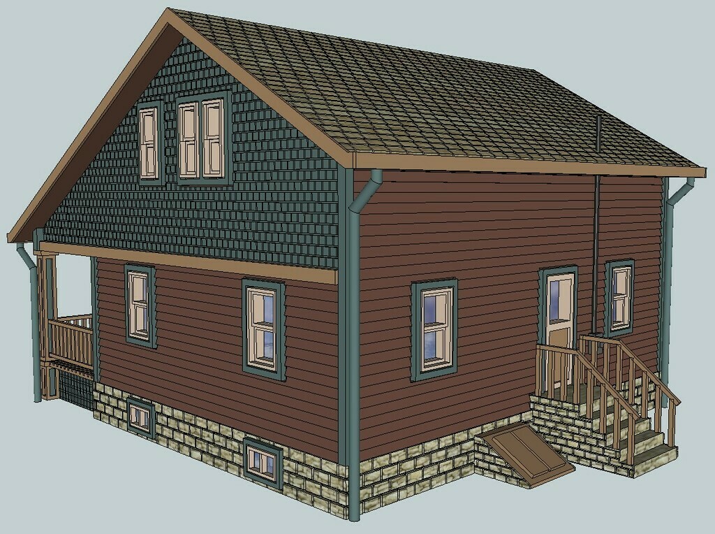 Free 3D file HO Scale The Modern House No. 144 🏠 ・3D printer design to ...