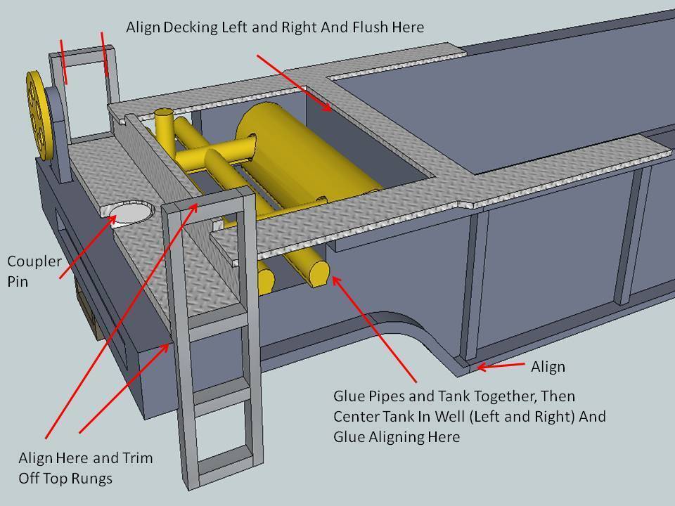 🏛️ HO Scale Articulated Well Cars・Free STL File for ・Cults