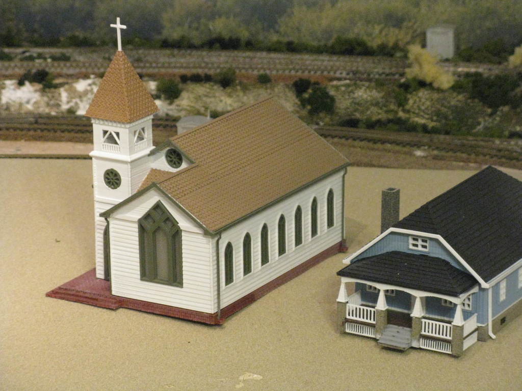 ⛪ HO Scale Church・Free STL File for 3D printing・Cults