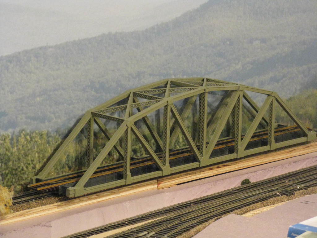 🌉 HO Scale126 ft Steel Arched Truss Bridge・Free STL File for ・Cults