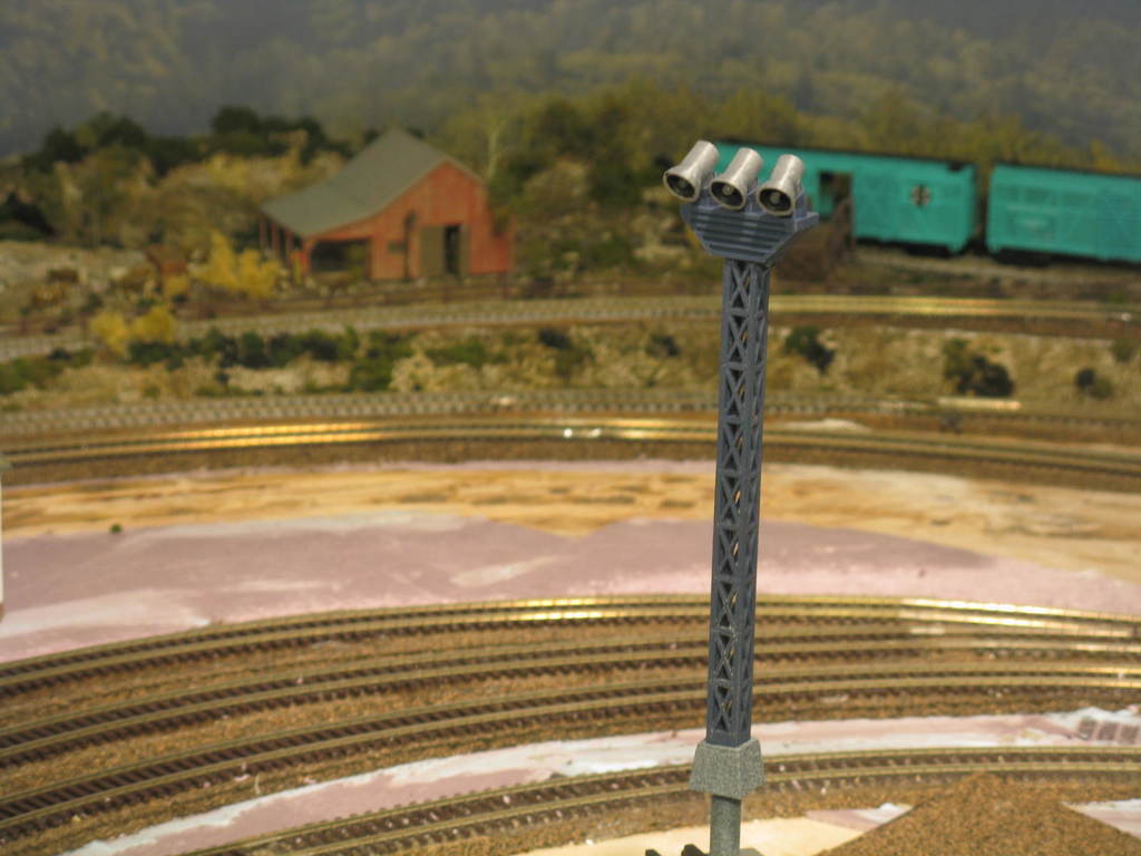 🆕 HO Scale NEW Yard Light Tower・Free STL File for ・Cults