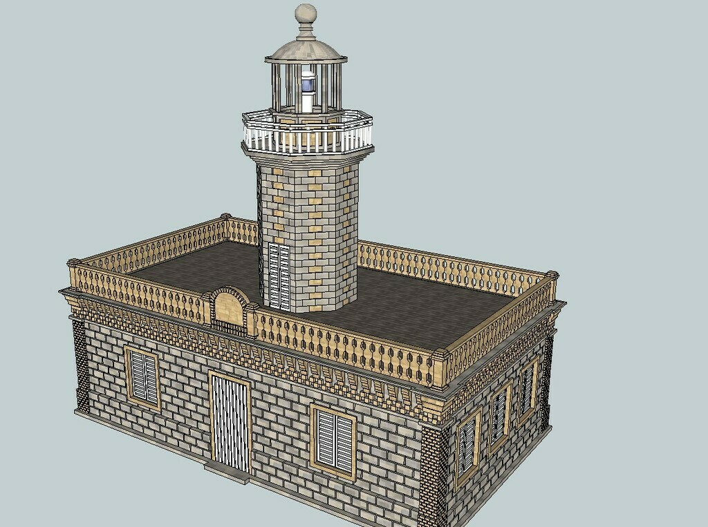 🏠 HO Scale Guanica Bay Lighthouse・Free 3D File for ・Cults