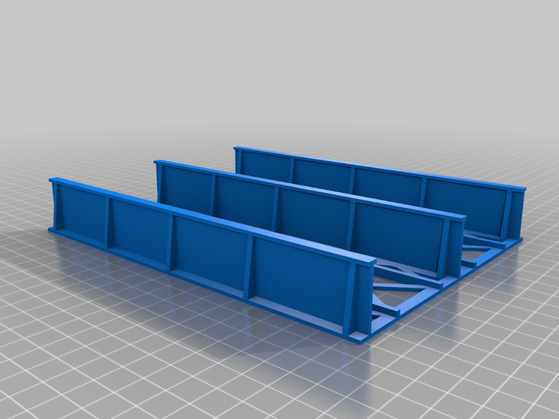 Arquivo grátis STL Puente recto doble de 7,5 pulgadas 🏛️ ・Modelo para ...
