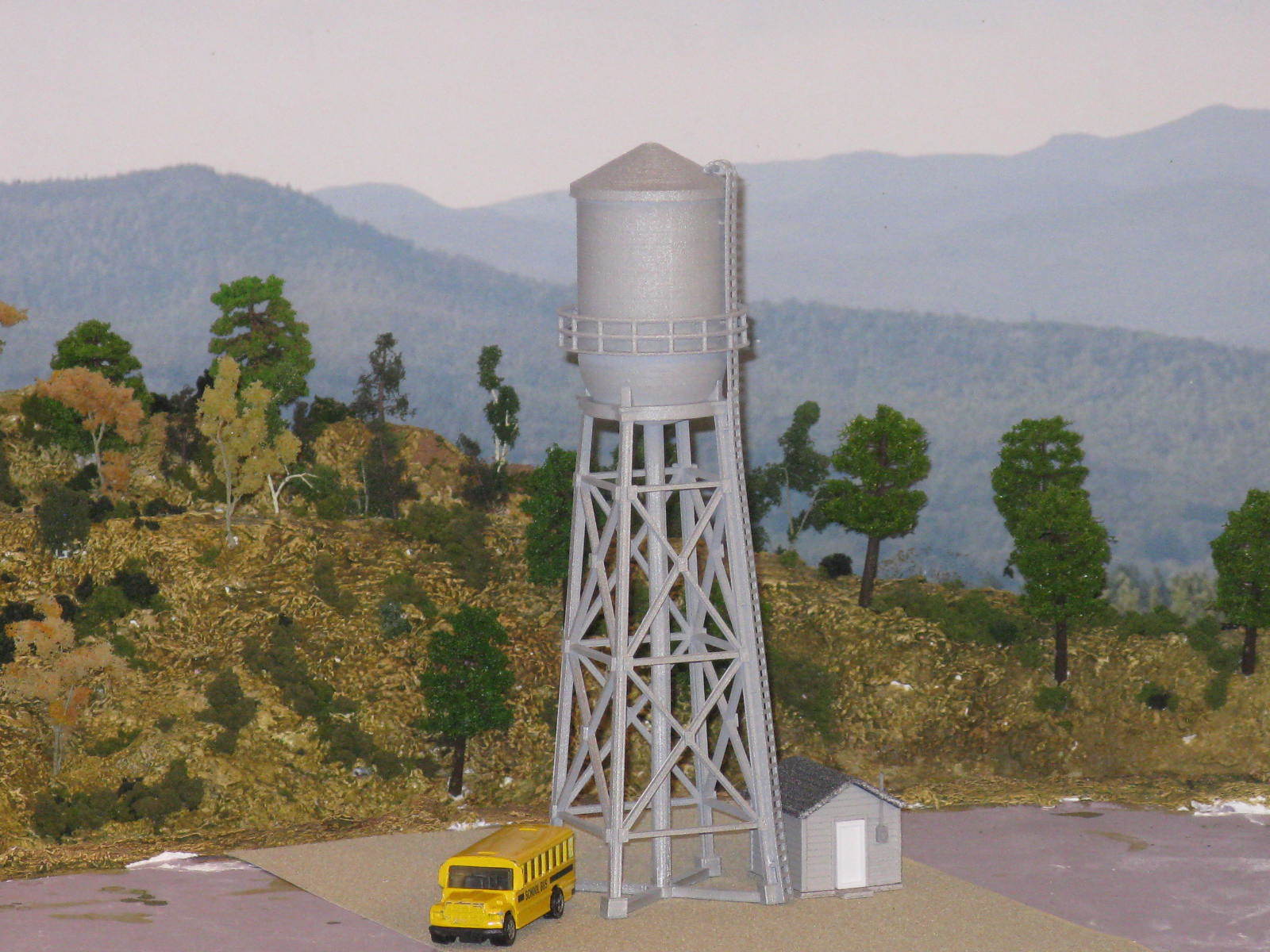🆕 HO Scale NEW Water Tower・Free STL File for 3D printing・Cults