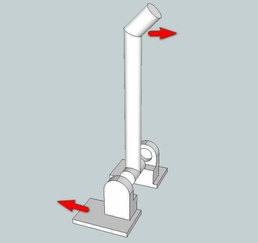 🚰 HO Scale Water Tank・Free STL File for ・Cults