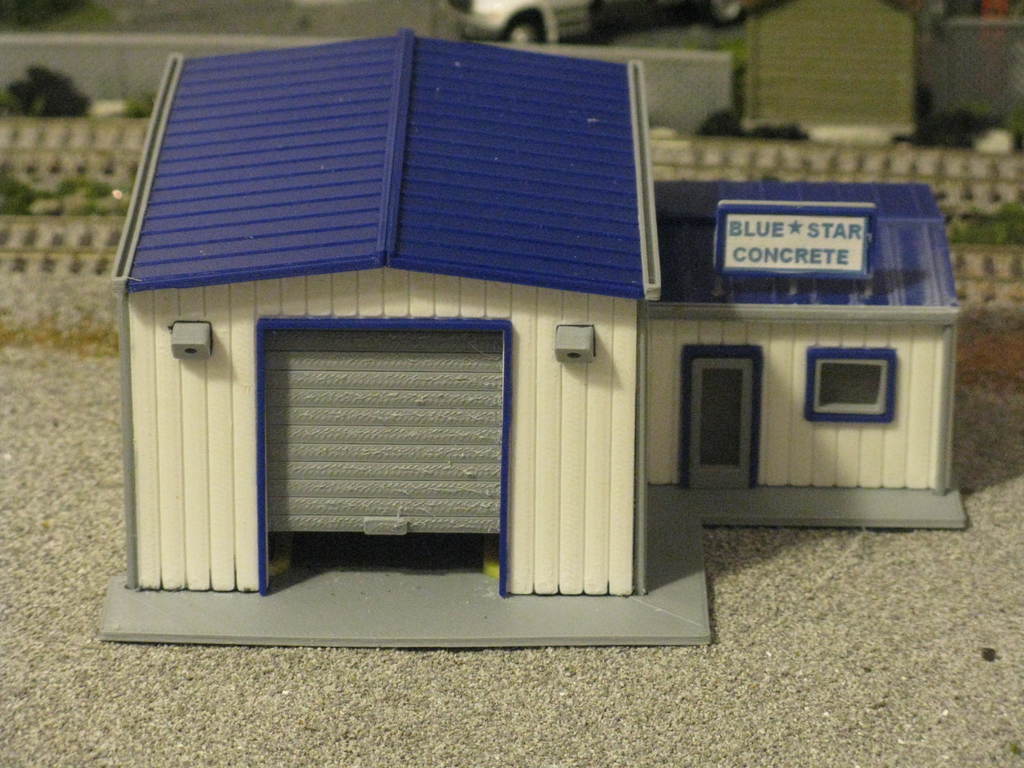 Free STL file HO Scale NEW Concrete Plant Garage and Office 🆕 ・3D ...