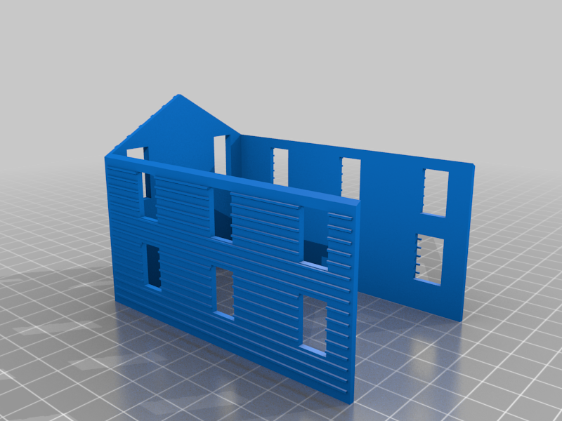 🤠 HO Scale Western Hotel・Free STL File for ・Cults