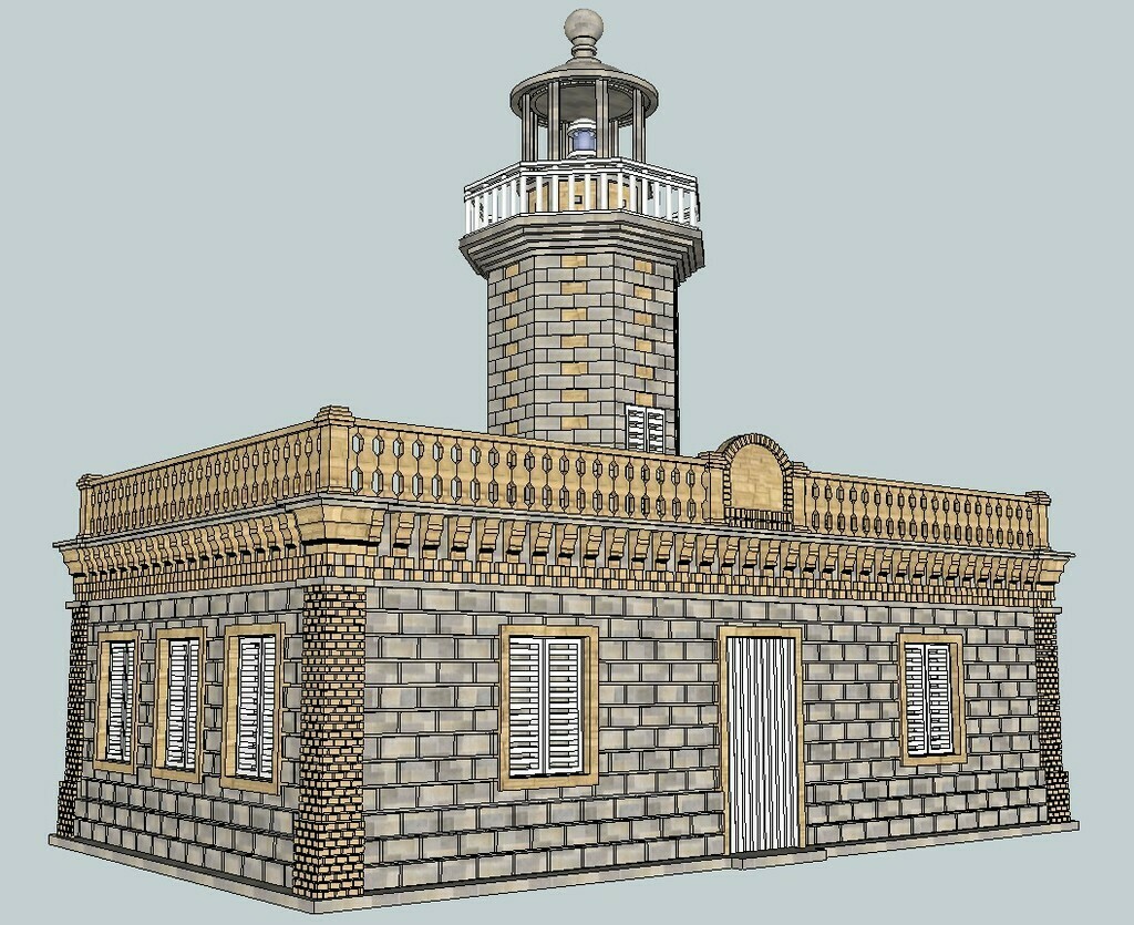 🏠 HO Scale Guanica Bay Lighthouse・Free 3D File for ・Cults