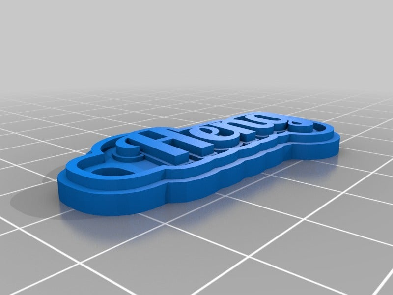 Free STL file My Customized Multiline Tag or Keychain 🗝️ ・3D printing ...