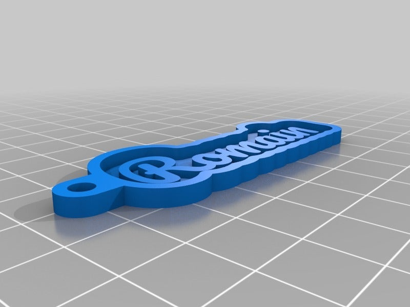 Free STL file My Customized Key Chain with your personal name 🔑 ・3D ...