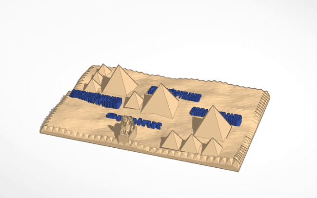 Free 3D file Giza Pyramid 🇪🇬 ・3D printing model to download・Cults