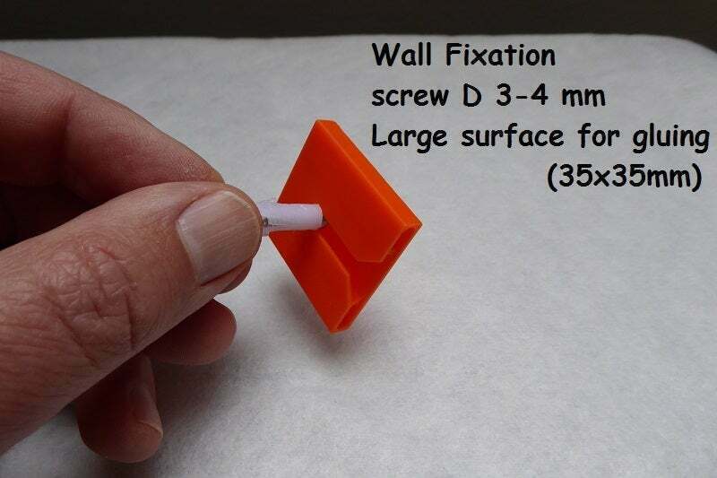 Free STL file Wall Fixation 🏠 ・Template to download and 3D print・Cults