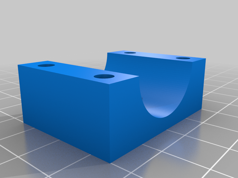 Free STL file Garden Tube Support Clamp 🗜️ ・3D print object to download ...