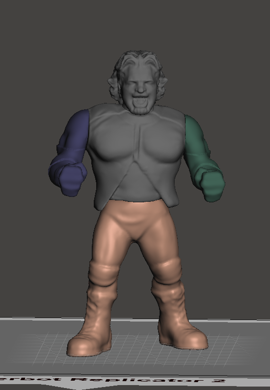 OBJ file wwf wwe aew ecw wcw 🎨・3D print model to download・Cults