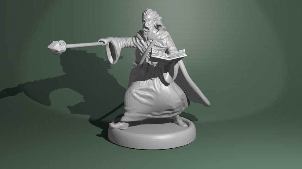 Archivo STL Mago 🎲 ・Design para impresora 3D para descargar・Cults