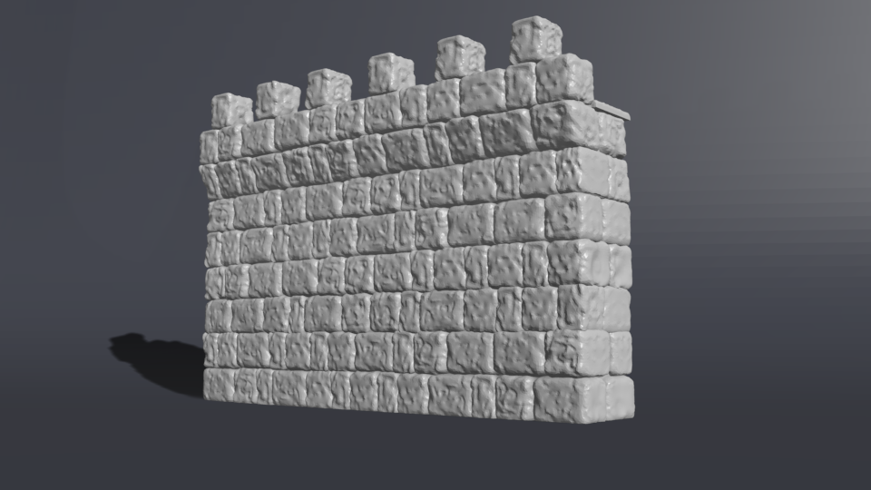 STL file City wall 🏙️ ・3D printing model to download・Cults
