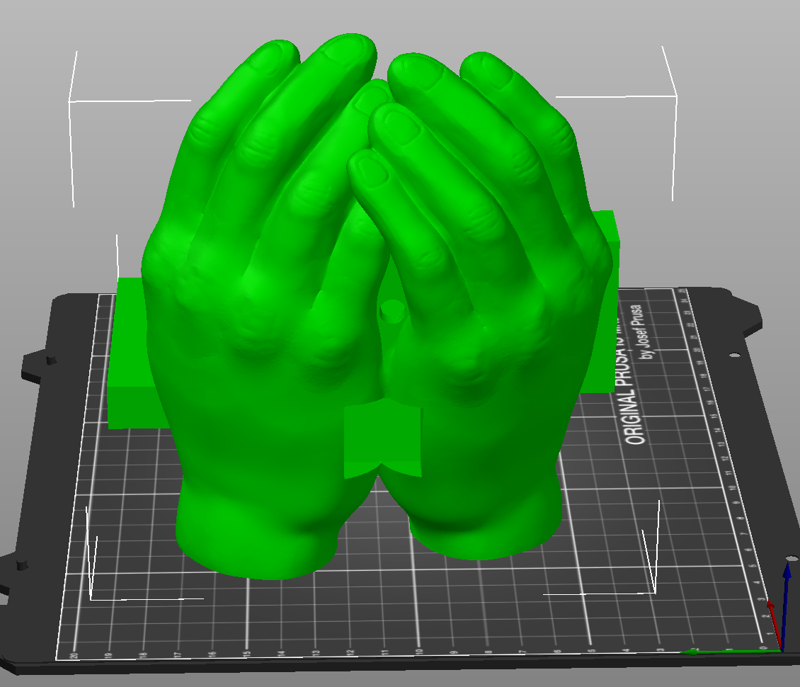 🤲 CLOSED HANDS FOR JEWELRY / KEY HOLDER / DECORATION・ 3D File for ・Cults