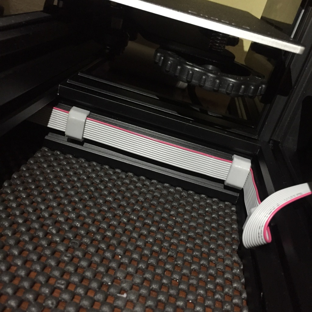 🎀 Creality Ender-3 Display Ribbon Cable Clip・Free 3D File for ・Cults