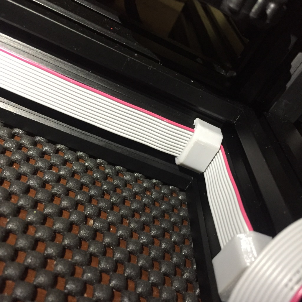 🎀 Creality Ender-3 Display Ribbon Cable Clip・Free 3D File for ・Cults