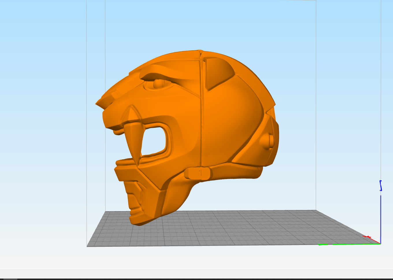 🪖 Yellow Power Ranger Helmet / STL files 3D Model / Power Ranger Helmet ...
