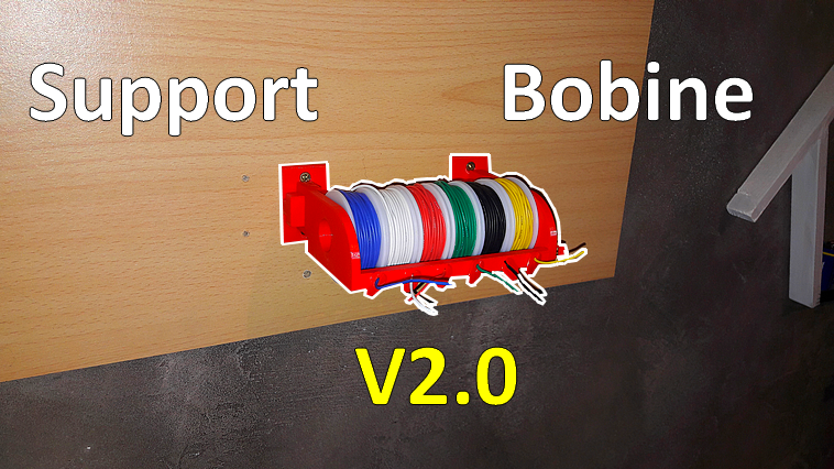 Fichier 3D gratuit support bobide V2.0 📱 ・Objet pour impression 3D à ...