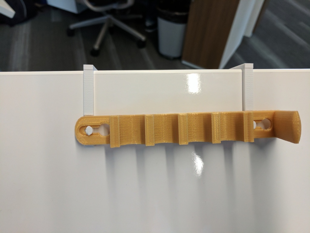 Free 3D file Dry Erase Marker Holder 🏢 ・3D printer model to download・Cults